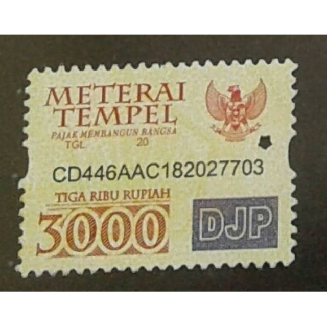 Jual Materai 3000 tahun 2010-2015 | Shopee Indonesia