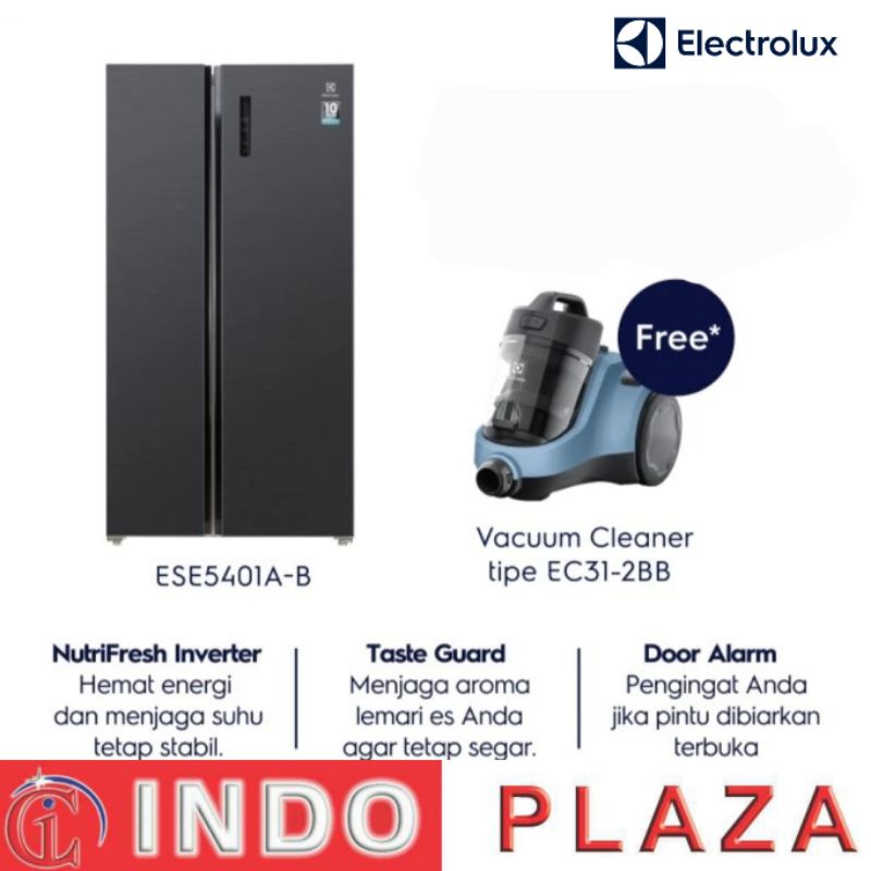 Jual KULKAS ELECTROLUX SIDE BY SIDE ESE5401A-BID | Shopee Indonesia