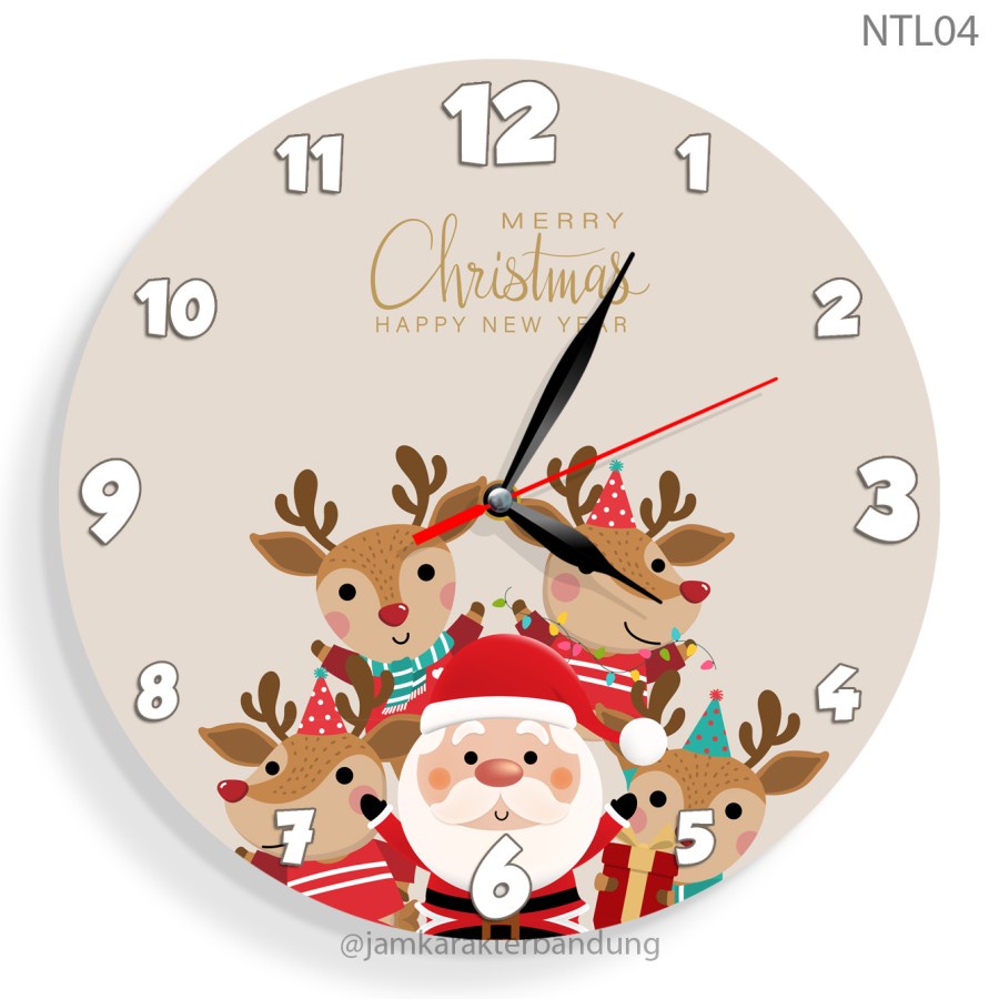 Jual Jam Karakter Bandung - Ntl04 Jam Dinding Kayu Souvenir Hadiah ...
