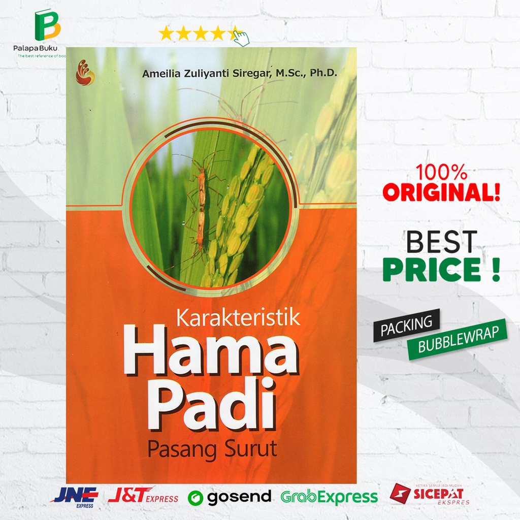 Jual Buku Karakteristik Hama Padi Pasang Surut | Shopee Indonesia