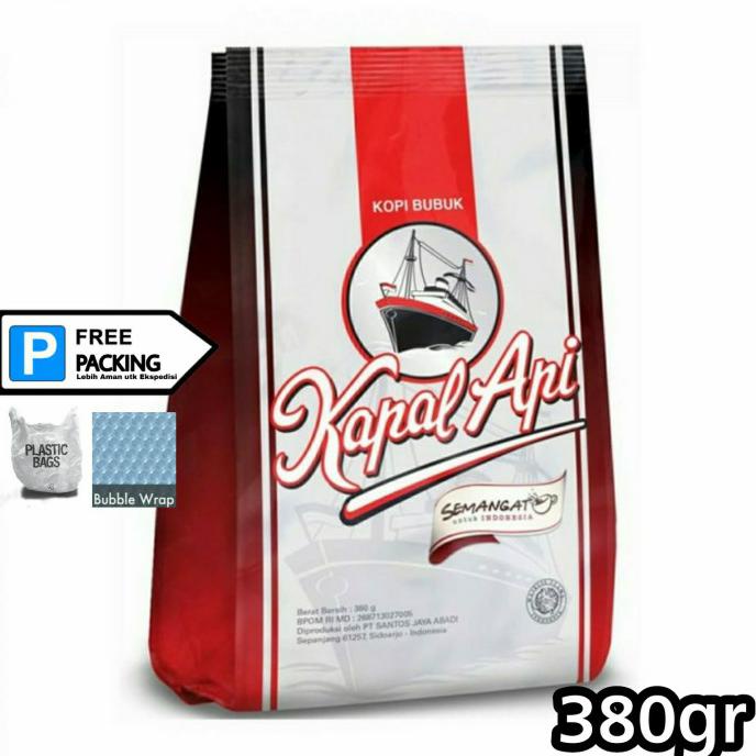 Jual Mantap Kopi Kapal Api Spesial Bubuk Silver 380Gr Pouch Ready Bagus ...