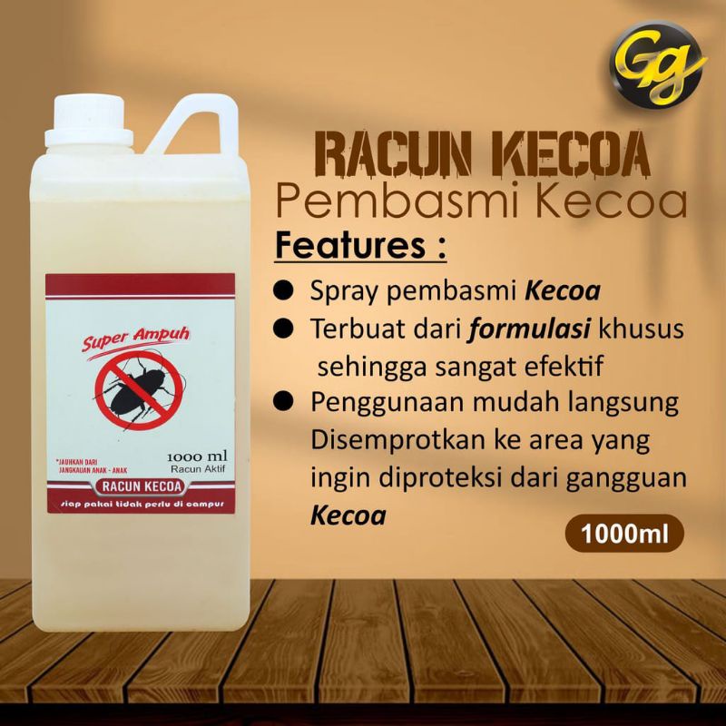 Jual PEMBASMI KECOA RACUN ANTI KECOA 1000ML | Shopee Indonesia