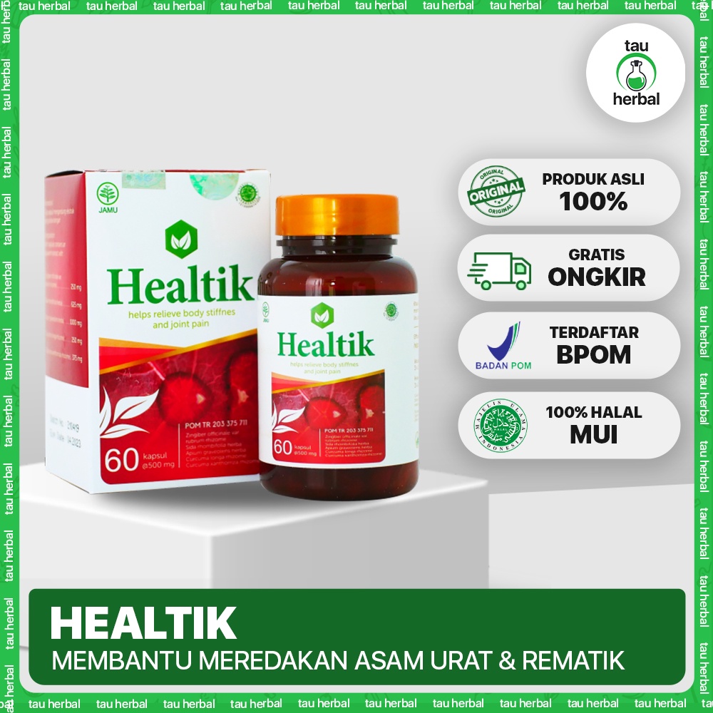 Jual OBAT HEALTIK HERBAL PENDERITA UNTUK ASAM URAT REMATIK PEGAL PEGAL ...