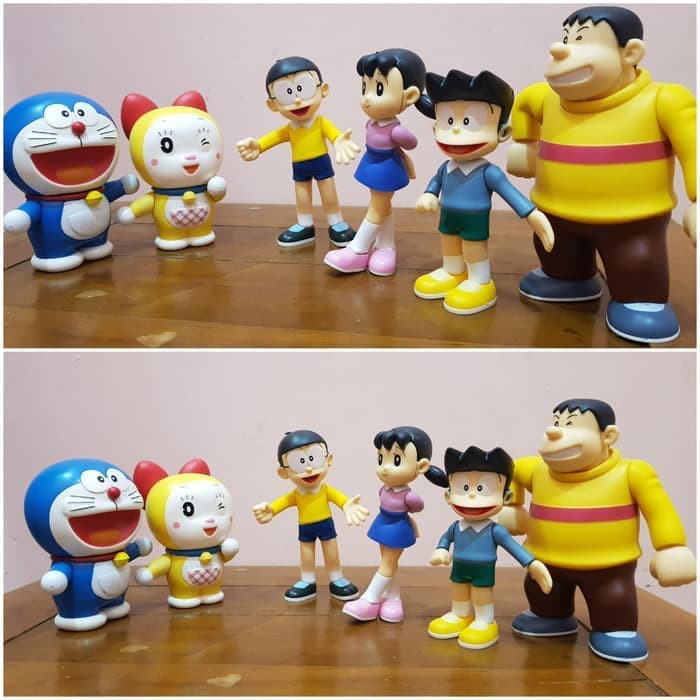 Jual Mainan Action Figure Kartun Doraemon (Miniatur Nobita, Doraemon ...