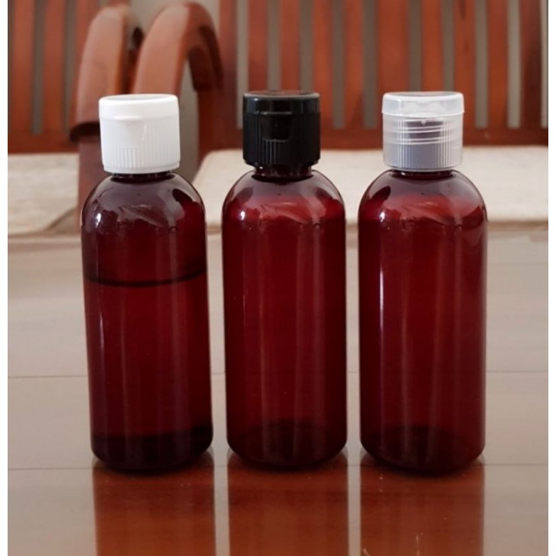 Jual BOTOL FLIPTOP 60 ML COKLAT | Shopee Indonesia