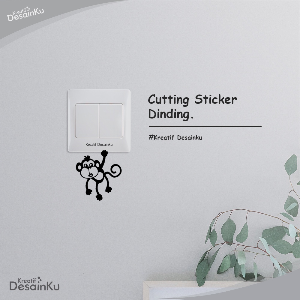 Jual Cutting Stiker Monkey Jump Variasi Motor Mobil Sticker Veriasi ...