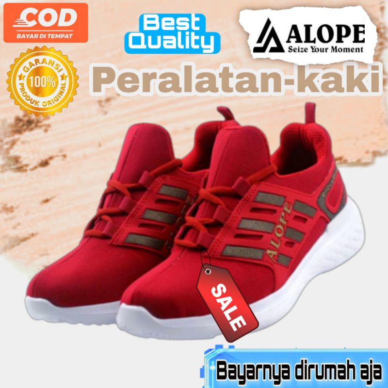 Jual Sepatu Pria Alope F 03 Pria Kasual Original Sneakers Dewasa ...