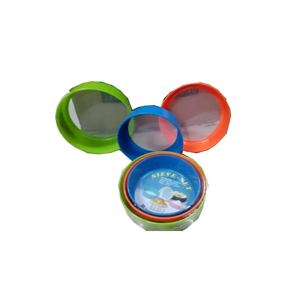 Jual Sieve Set- Saringan tepung - saringan -ayakan Nagata (isi 3 pcs ...