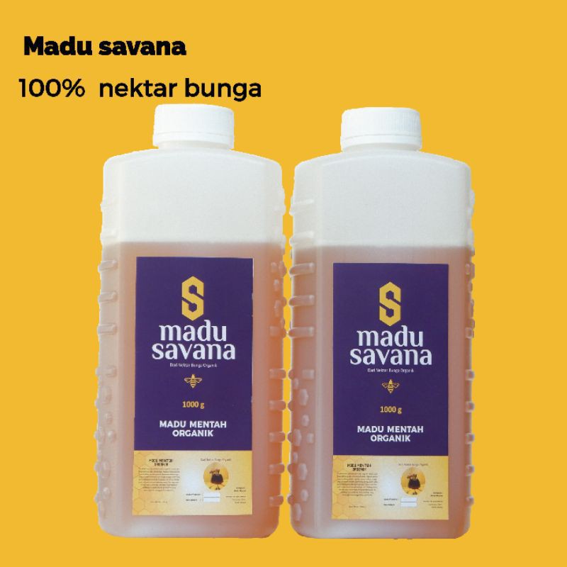 Jual 100% Asli MADU MURNI ORGANIK DARI SARANG LEBAH ASLI 300G MULTI ...