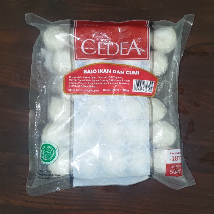 Jual Cedea baso ikan cumi 500 gr | Shopee Indonesia