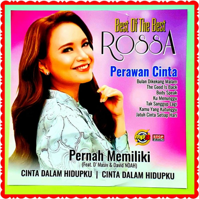 Jual KASET MP3 KOLEKSI 150 LAGU ROSSA LENGKAP FULL ALBUM-LAGU POP INDONESIA ALBUM ROSSA | Shopee ...