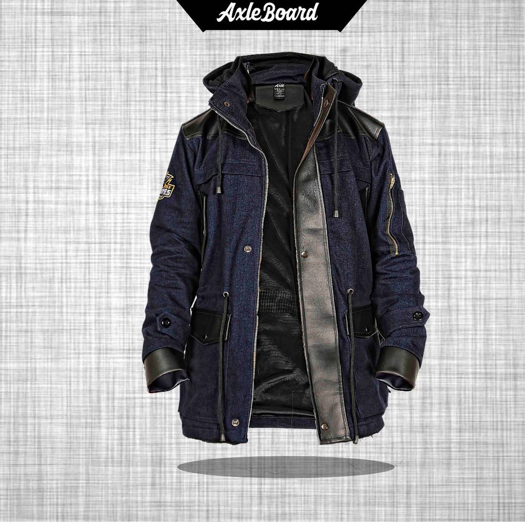 Jual EXCLUSIVE Jacket Japan Korean Style (JAKET PARKA JEANS HOODIE WASH ...