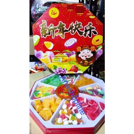 Jual Pak Chen Jelly / jelly aneka rasa segi 8 / candy | Shopee Indonesia