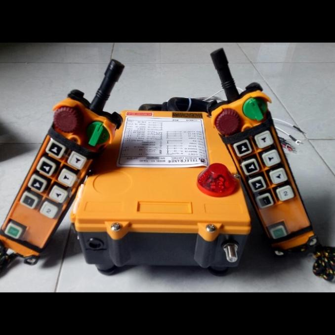 Jual Telecrane F24-8D / F24-8S Remote Wireless Hoist Crane Push Button ...