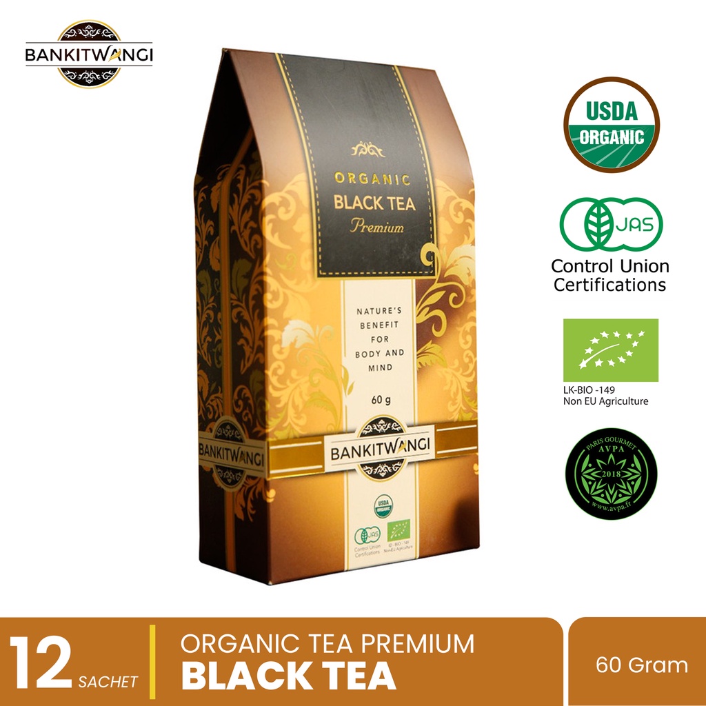 Jual Bankitwangi Teh Organik Black Tea Duplek 60gr | Shopee Indonesia