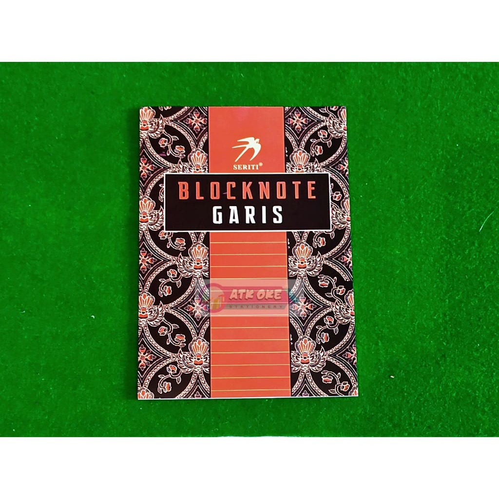 Jual 1 Pcs Seriti Block Note Garis Tipis | Shopee Indonesia