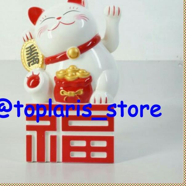Jual ♖ KUCING MANEKI NEKO LUCKY CAT HOKI GROSIR MURAH ☏ | Shopee Indonesia