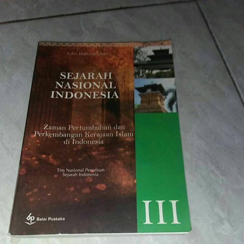Jual sejarah nasional indonesia jilit 3 | Shopee Indonesia