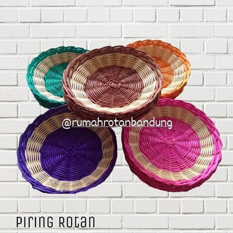 Jual PIRING ROTAN ASLI WARNA HARGA /PCS | Shopee Indonesia