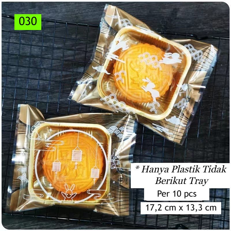Jual Plastik Mooncake Besar / Plastik Packing Kue Bulan Nastar Per 10 ...