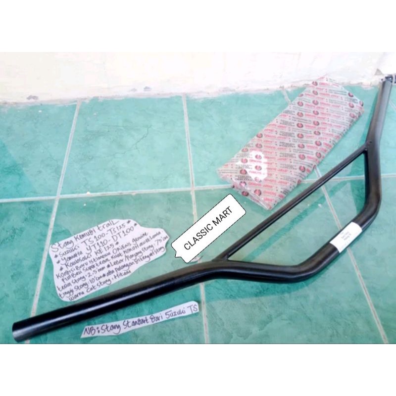 Jual STANG TRAIL SUZUKI A100-TS100-TS125 BESI TEBAL | Shopee Indonesia