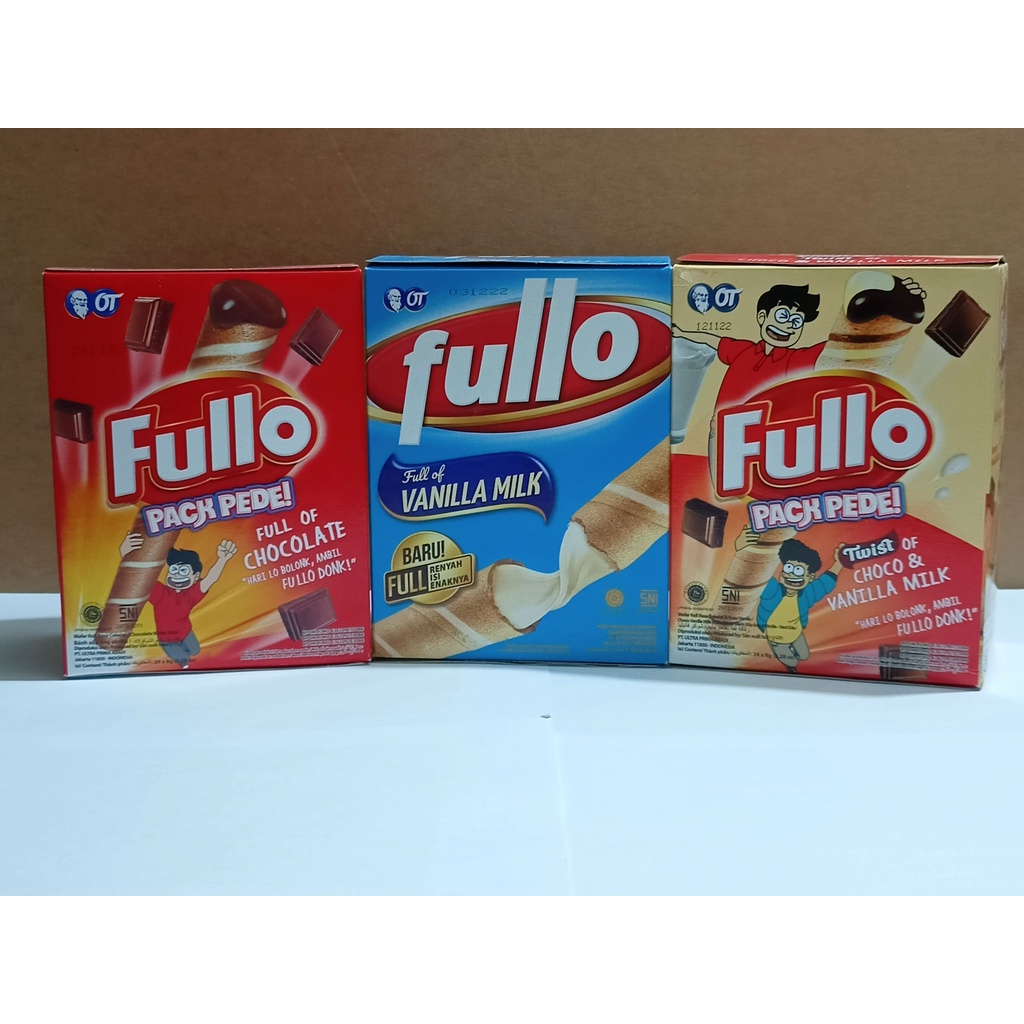 Jual Fullo Wafer Roll Box Isi 24 pcs | Shopee Indonesia