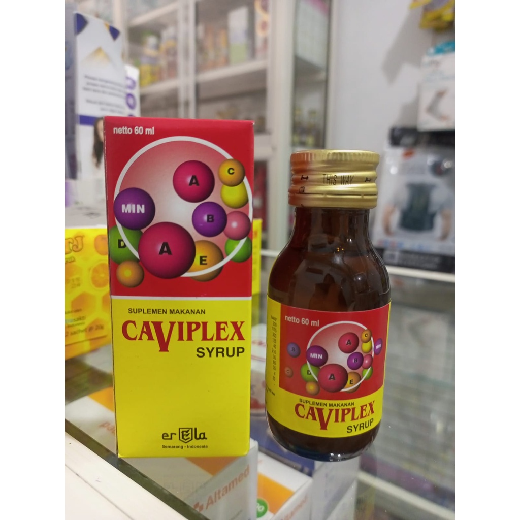 Jual CAVIPLEX Syrup Suplemen Makanan 60 ml - Suplemen Vitamin Pada Anak ...