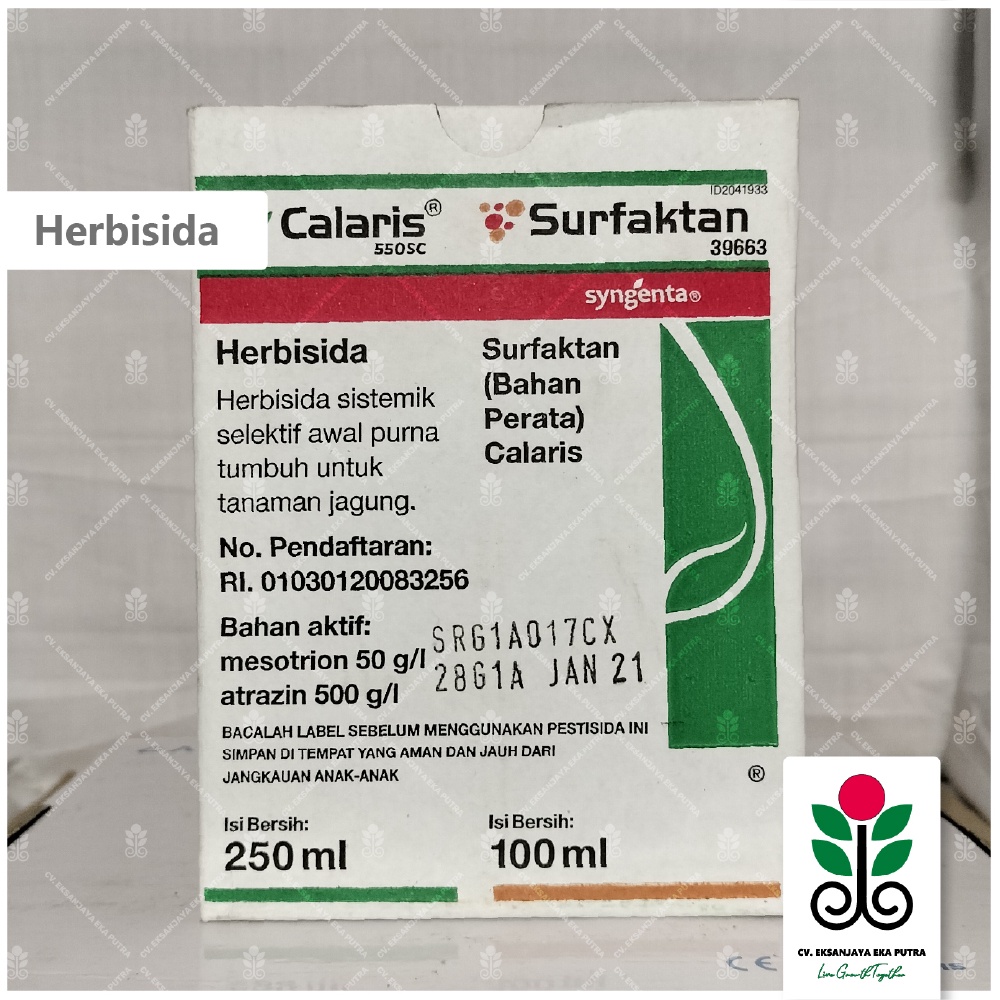 Jual CALARIS 550 SC + SURFAKTAN HERBISIDA PEMBASMI RUMPUT SELEKTIF ...