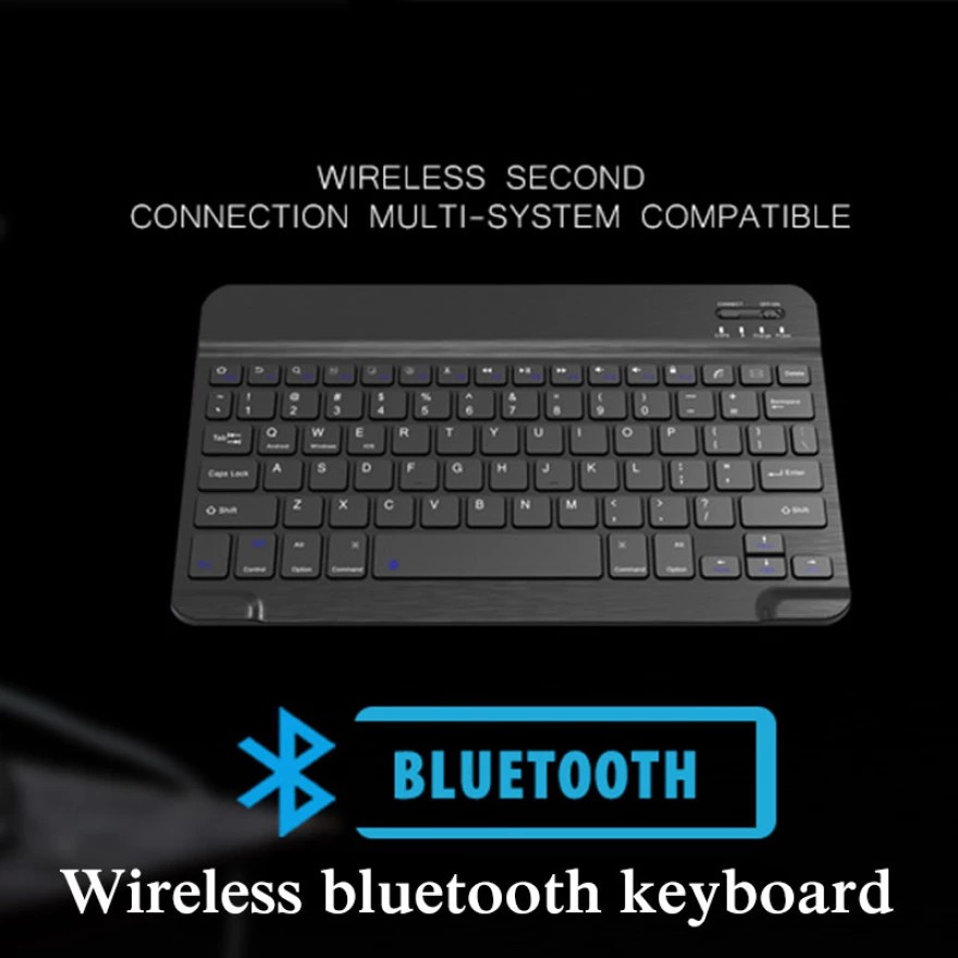 Jual Wireless Keyboard Bluetooth connection For ipad android phone ...