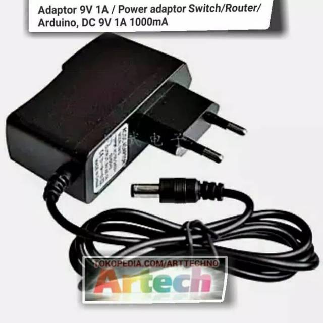 Jual Adapter 9v 1a adaptor arduino uno led dll | Shopee Indonesia