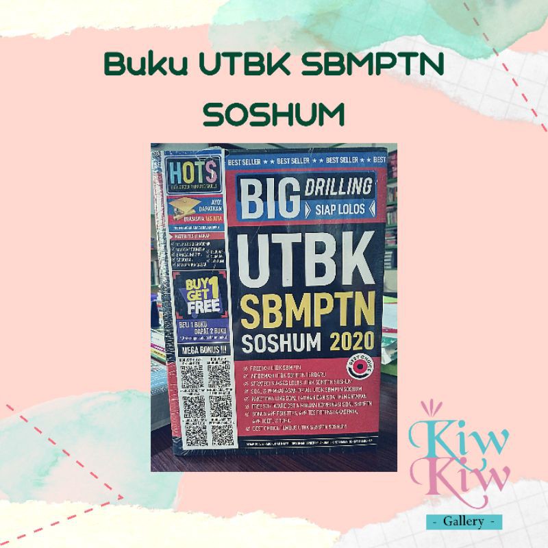 Jual Buku UTBK SBMPTN SOSHUM 2020 - Pustaka Baru Press | Shopee Indonesia
