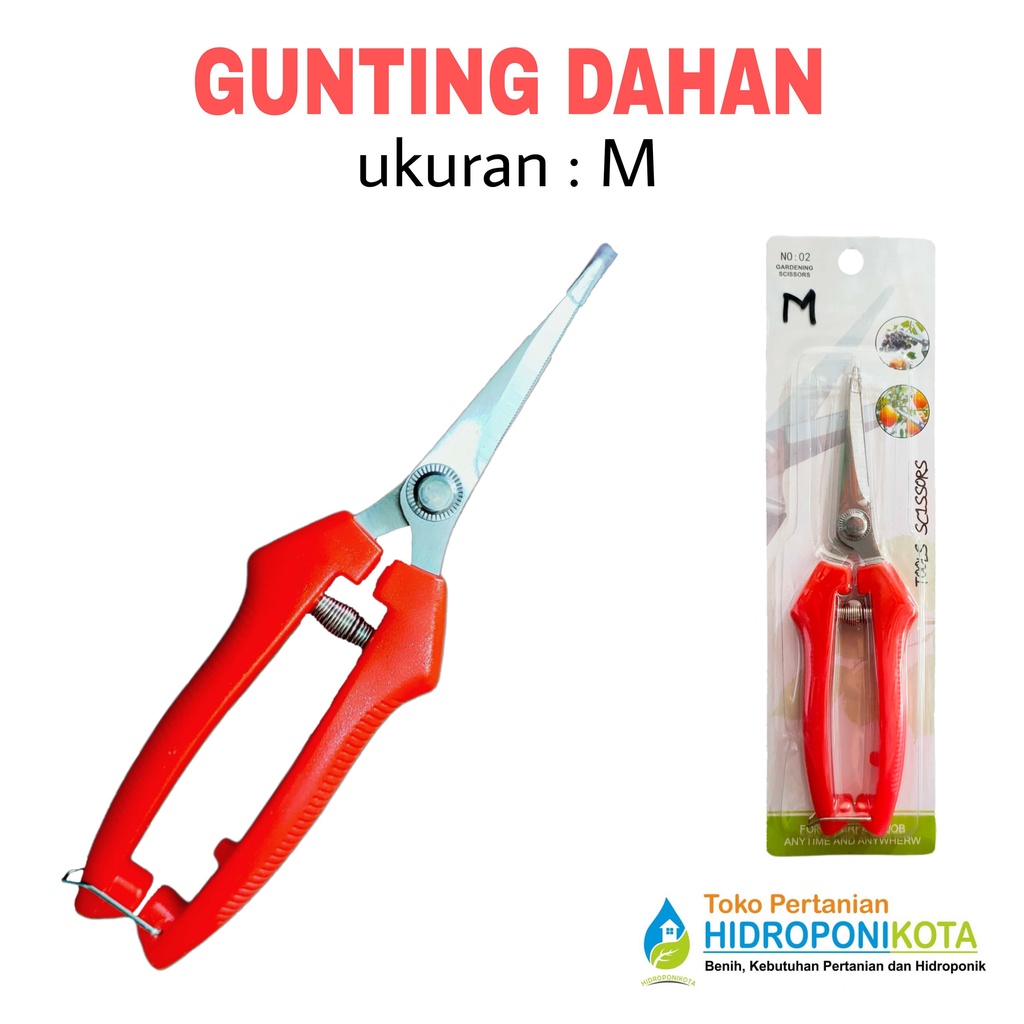 Jual gunting dahan ukuran M - gunting tanaman - gunting bonsai ...
