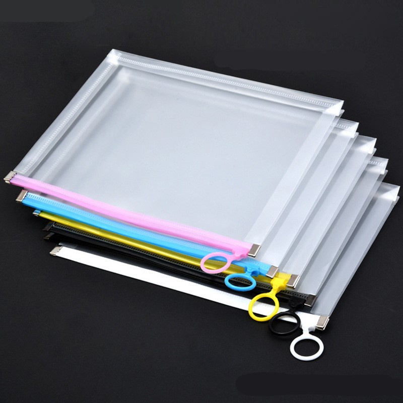 Jual Zipper File Transparant - A4 ( 330 x 245 mm ) | Shopee Indonesia