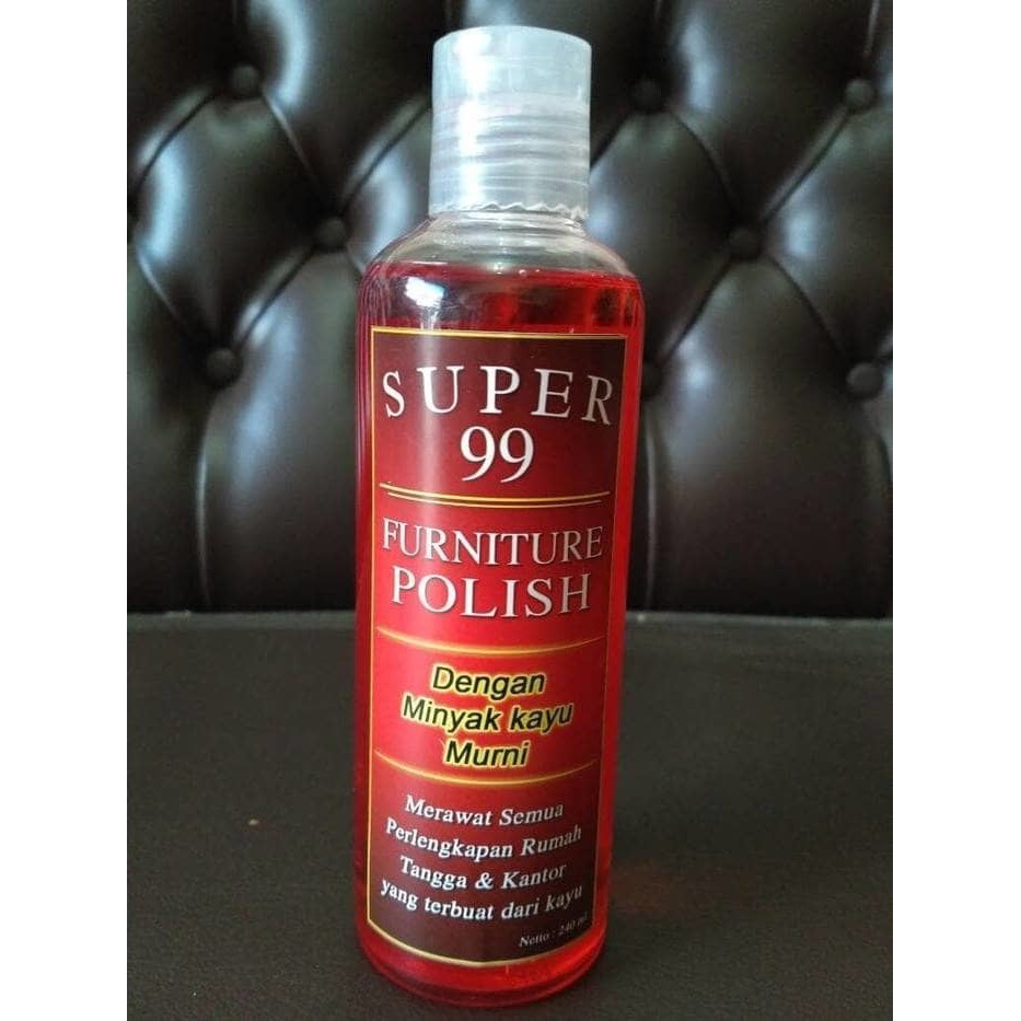 Jual Minyak SUPER 99 - polish kayu furniture, kain jok, meubel, dll ...