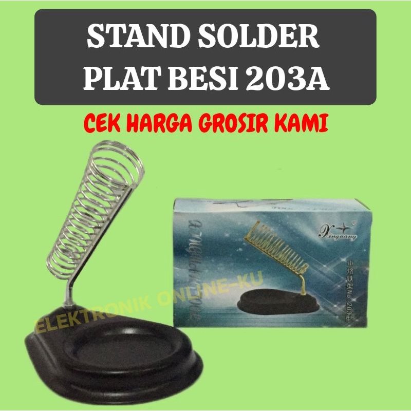 Jual STAND SOLDER PLAT BESI 203A | Shopee Indonesia