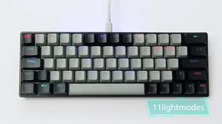 Jual Keyboard Mekanik Kabel Gaming Keyboard Blue Red Switch Mini 63 ...