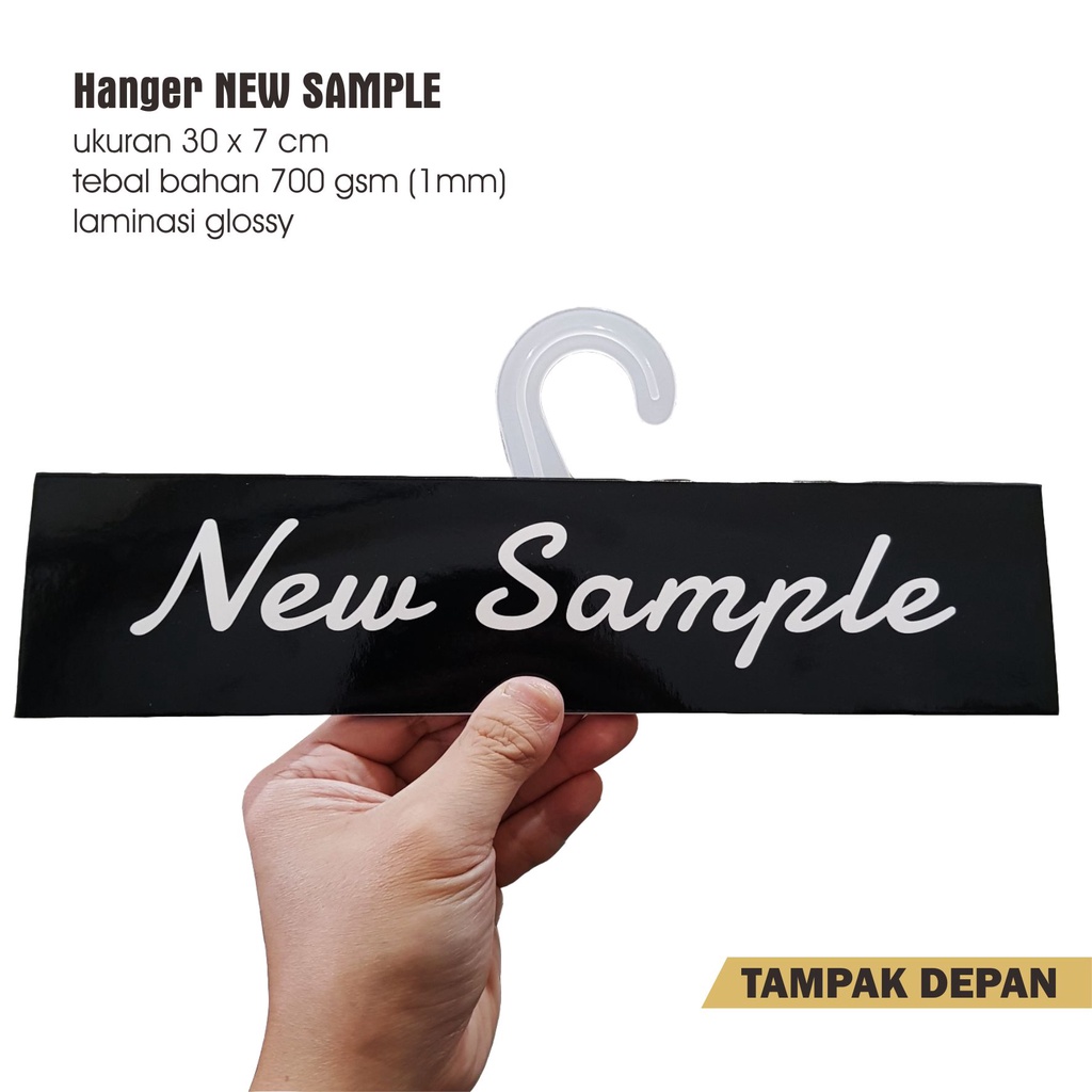 Jual hanger sample kain NEW SAMPLE untuk garment / textile (READY STOCK ...