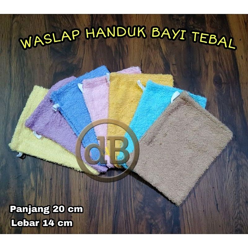 Jual Washlap Jari Bahan TEBAL Washlap Perlengkapan Bayi Lahir Washlap ...