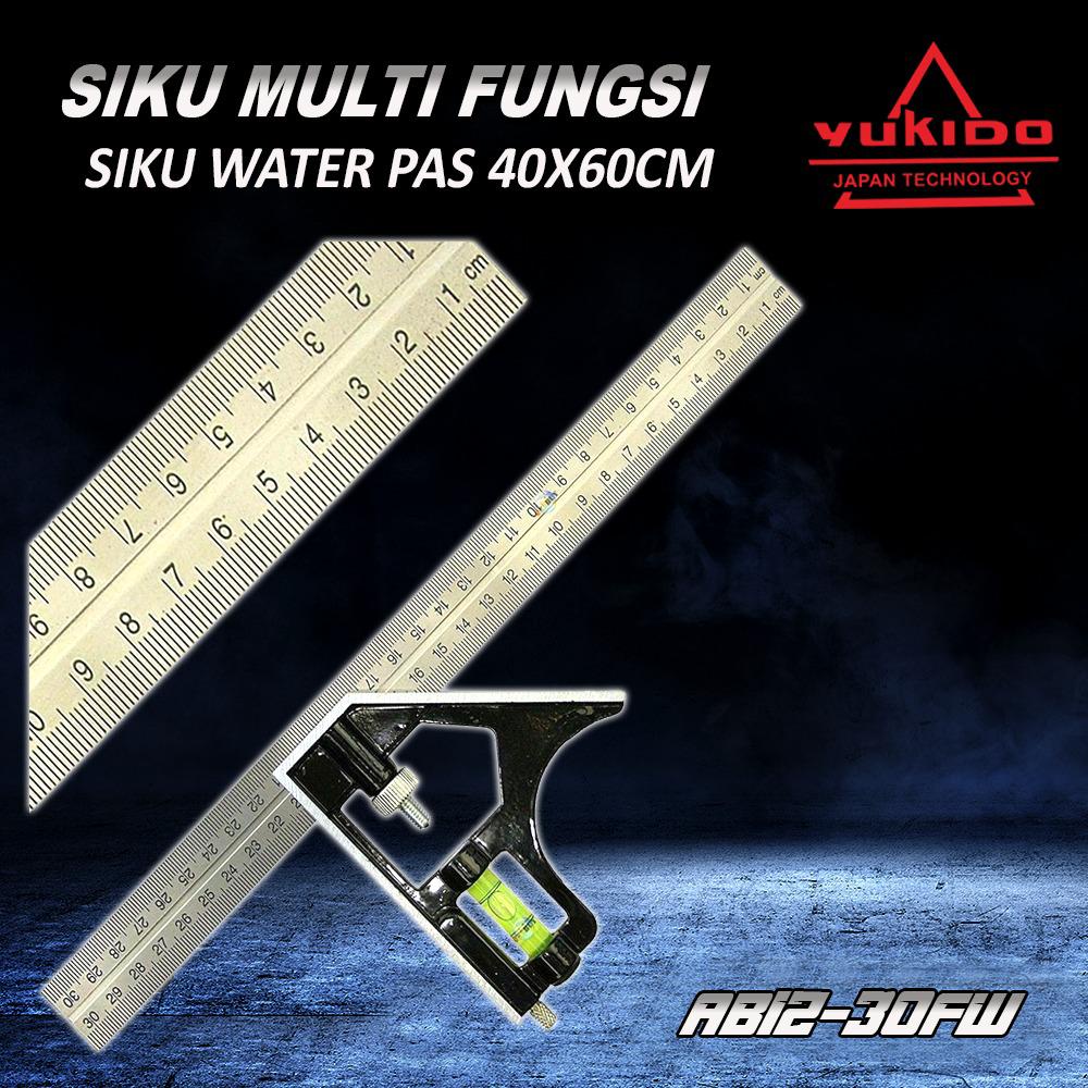 Jual Penggaris Siku L Sudut / sekon Multifungsi Waterpass Kombinasi ...