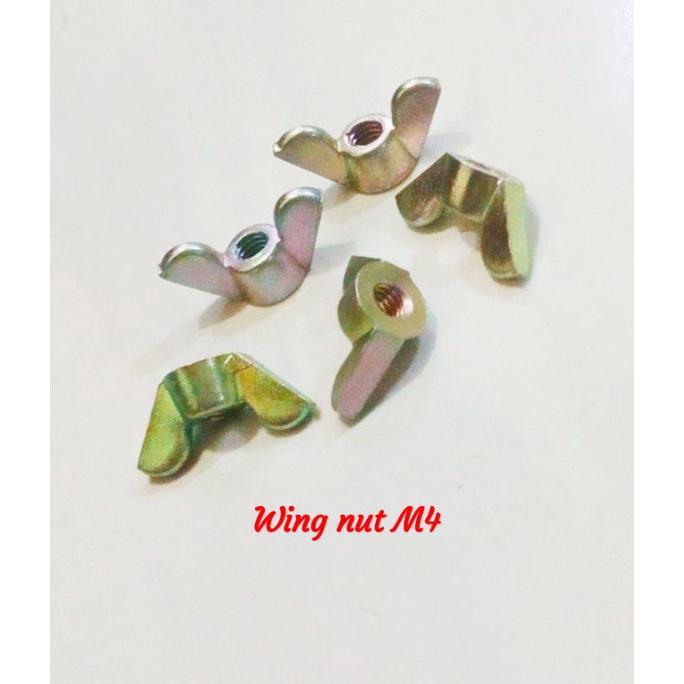 Jual Mur kupu kupu M4 isi 50 pcs | Shopee Indonesia