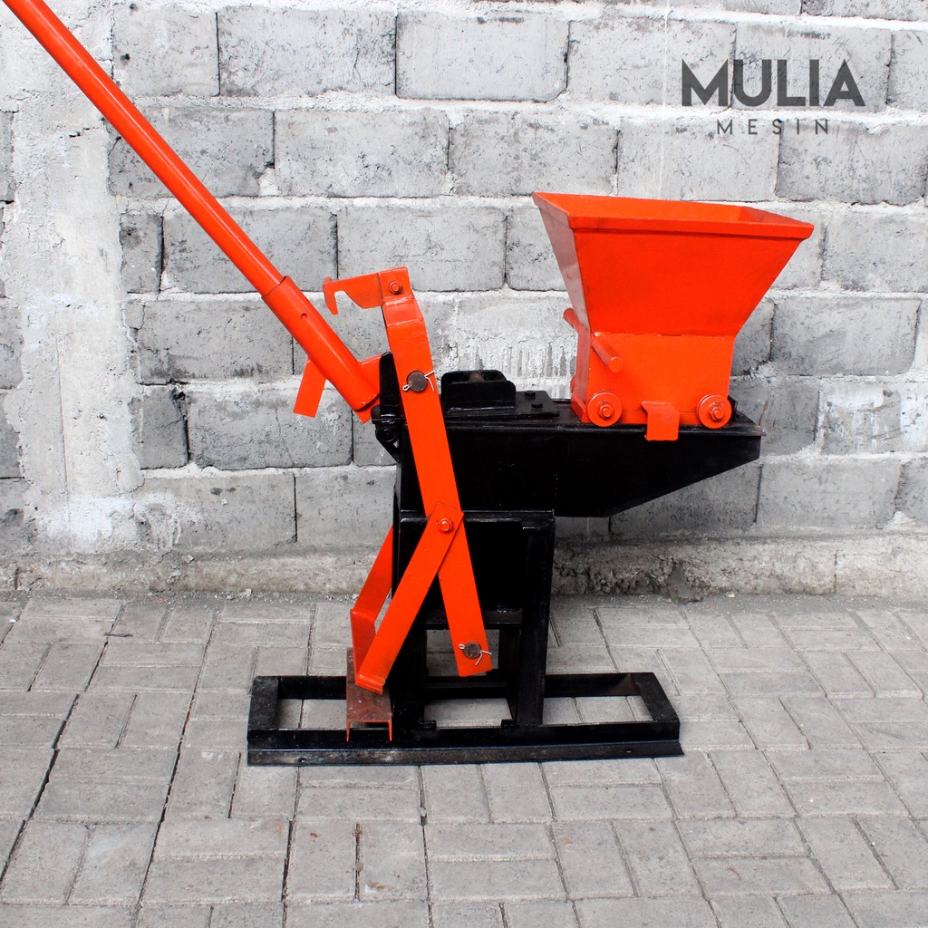 Jual mesin cetak bata interlock manual alat cetak bata interlock ...
