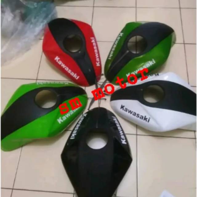 Jual Kondom tangki ninja RR mono 250cc/cover tangki RRmono 4tak 250cc ...