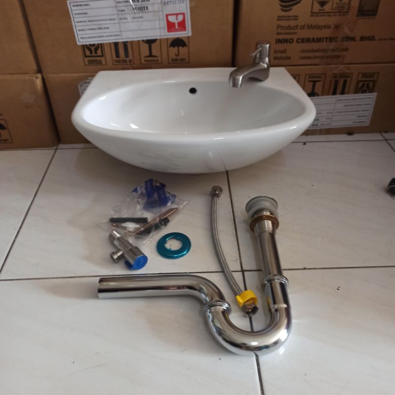 Jual WASHTAFEL SET TOTO LW246 WASTAFEL CUCI TANGAN | Shopee Indonesia