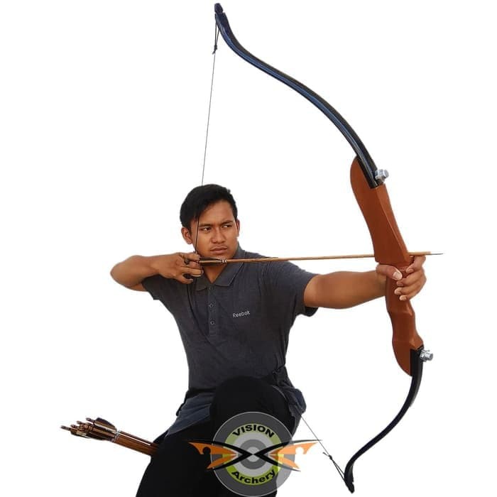 Jual Busur Panah Murah PVC R40 Praktis Wood Bow Recurve Panahan ...