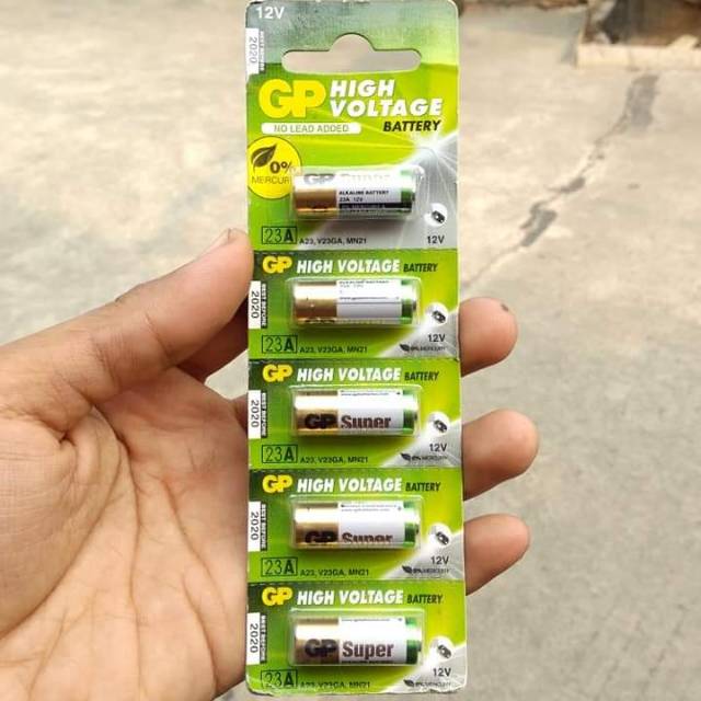 Jual Battery GP-23A Baterai Remote dan Wireless GP-23 GP-23A Original ...