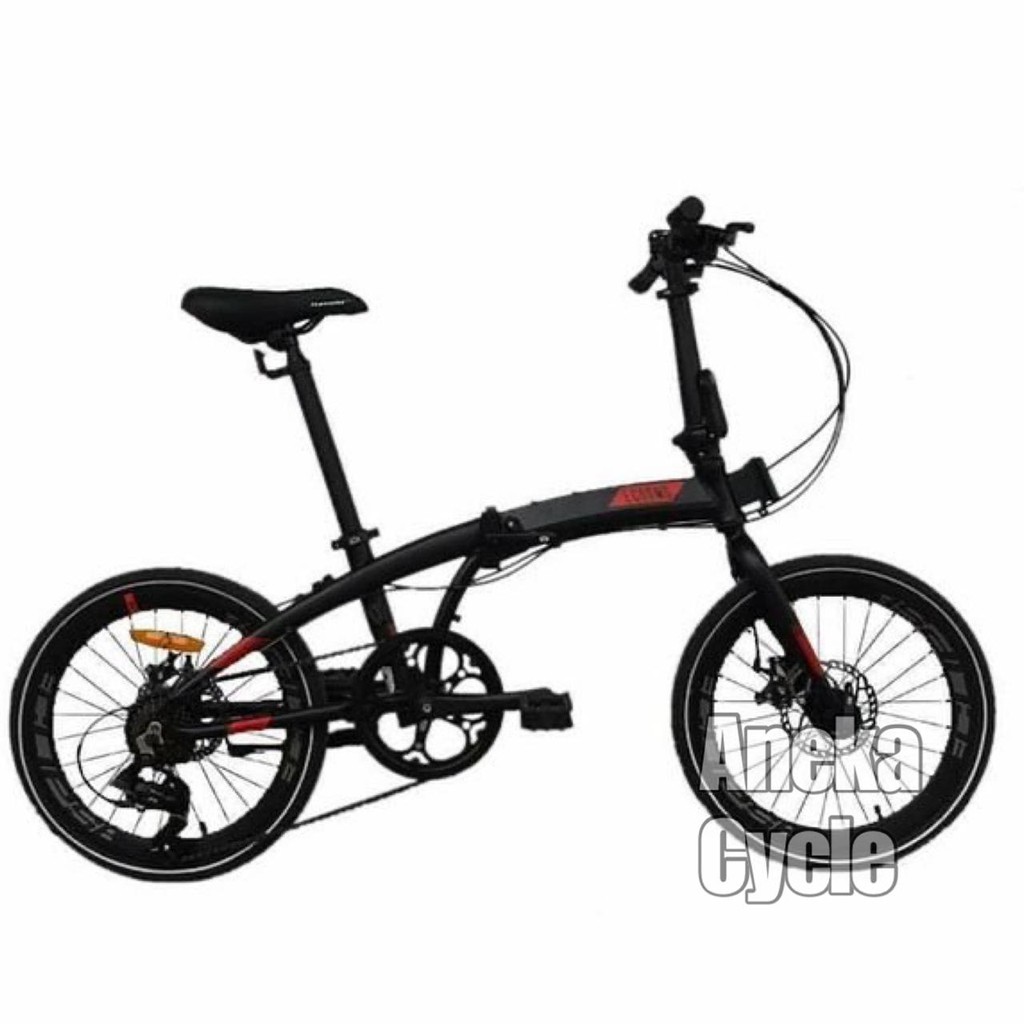 Jual Sepeda Lipat Dewasa Element Ecosmo 20 X8 Shimano 8 Speed | Shopee ...