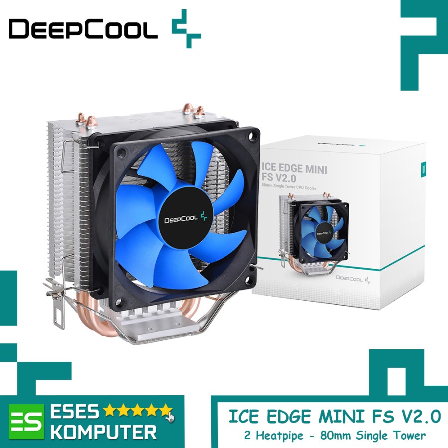 Jual HSF DeepCool ICE EDGE MINI FS V2.0 | Single Tower 80mm Air CPU ...