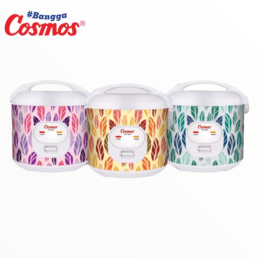 Jual Cosmos Rice Cooker 1.8 Liter / CRJ-323S ( SWG/SSV/SSO ) | Shopee ...