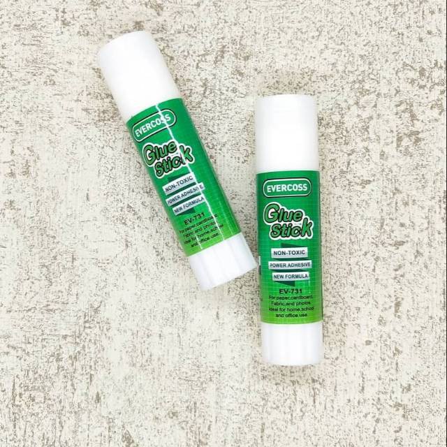 Jual (PCS) LEM STICK EVERCOSS EV-731 8GR / GLUE STICK | Shopee Indonesia