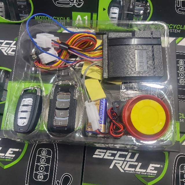Jual ALARM MOTOR LUMINOUS NINE MOTORCYCLE ALARM SYSTEM A1 | Shopee Indonesia